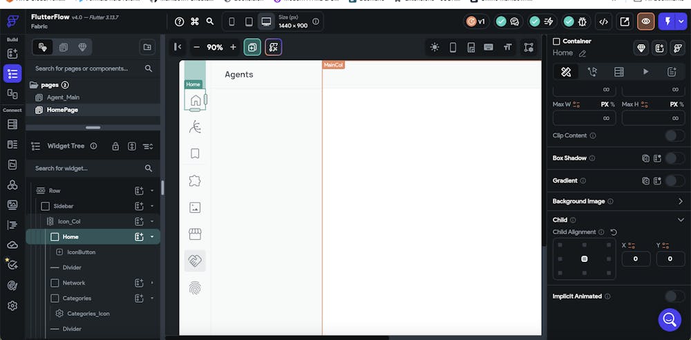 How to centre an icon on an icon button?