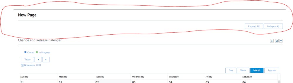 Custom View to hide buttons