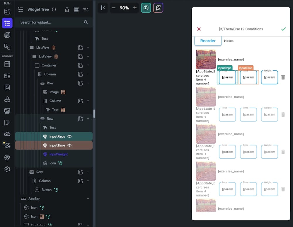 ListView ordered from the bottom list