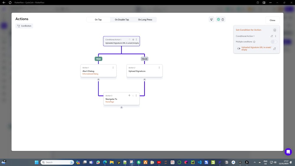 how to work with the signature widget?