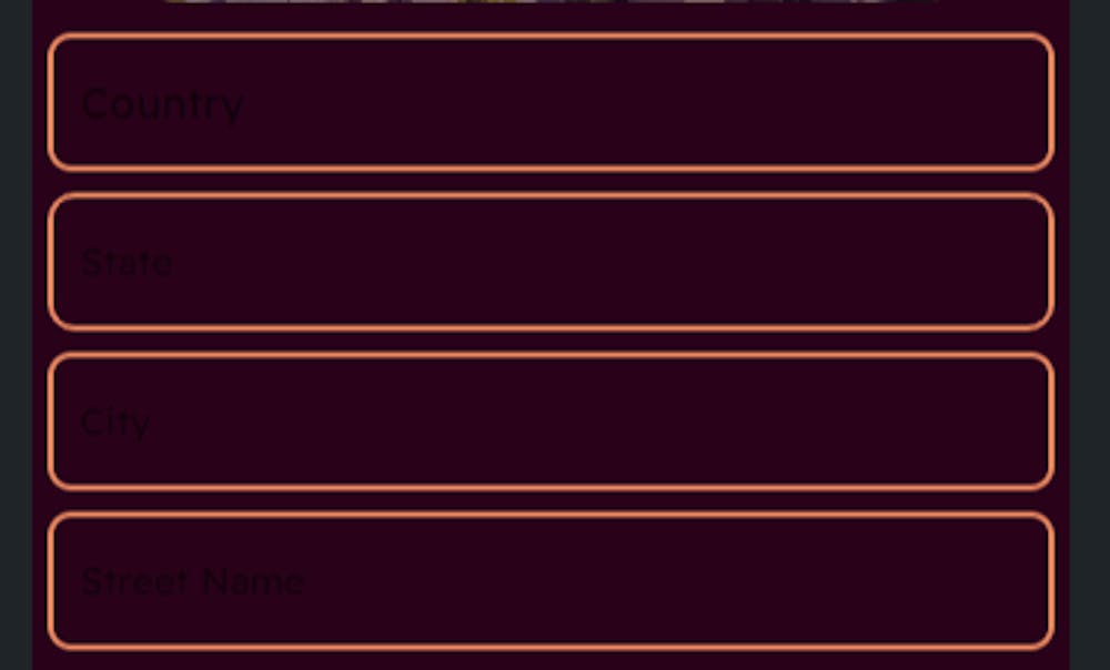 Text Field Form Text Color