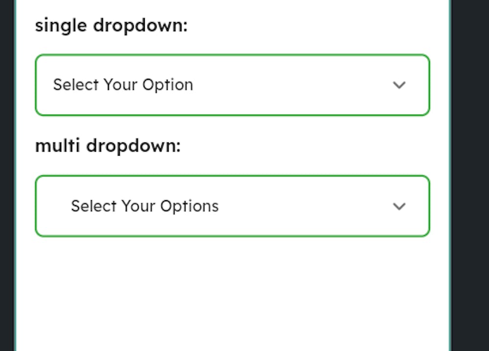 How to change single dropdown and multi dropdown text align?