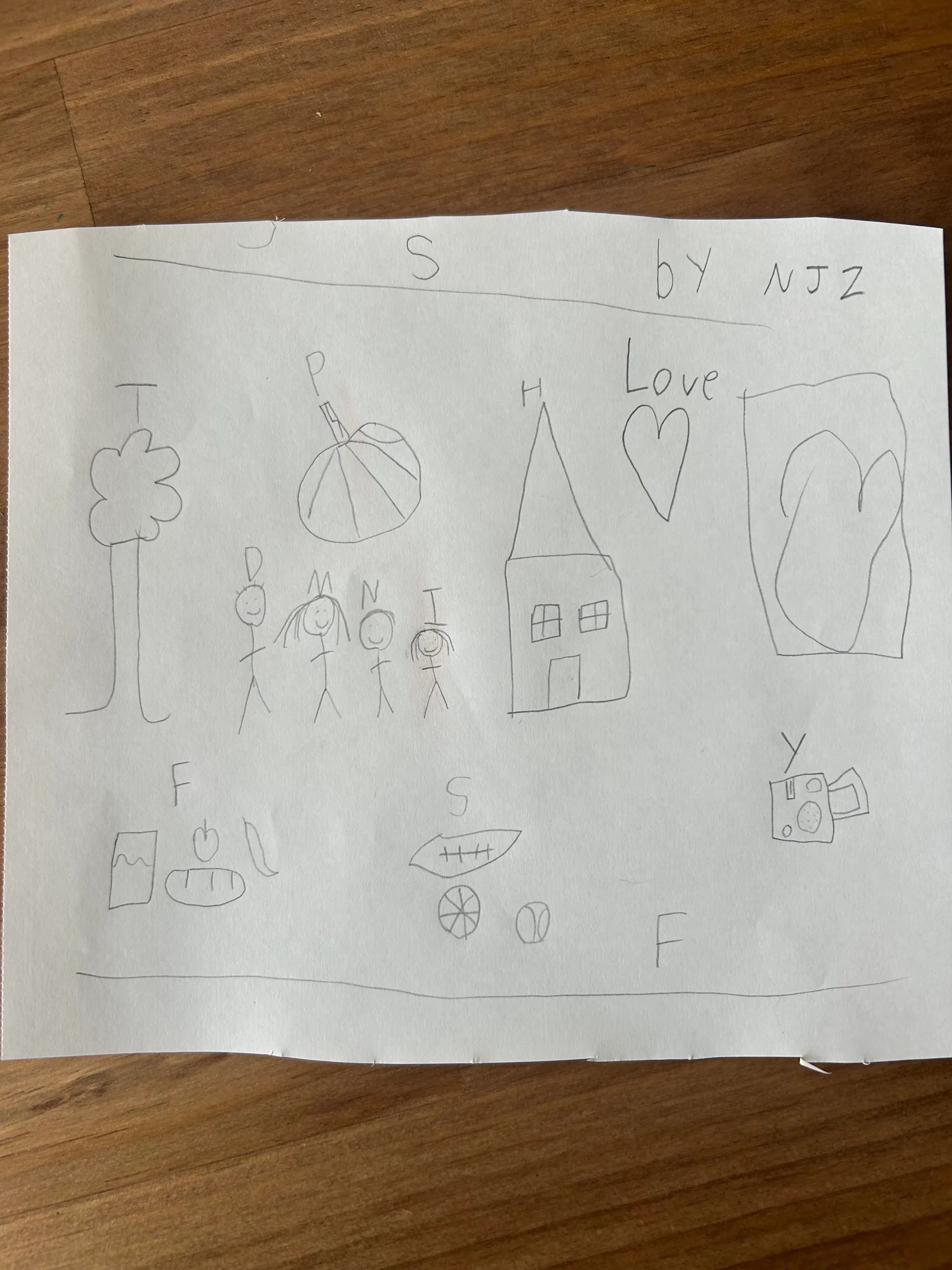 Thanksgiving drawing by NJZ 2025