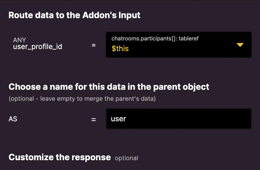 How To Map Addon To Value Of Array 1139