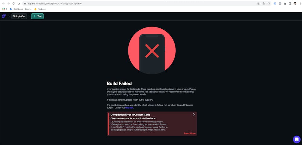 Errors when compiling code - Google Maps