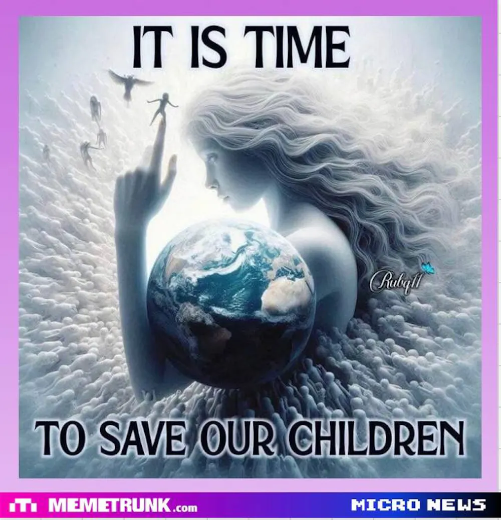IT'S TIME TO SAVE OUR CHILDREN