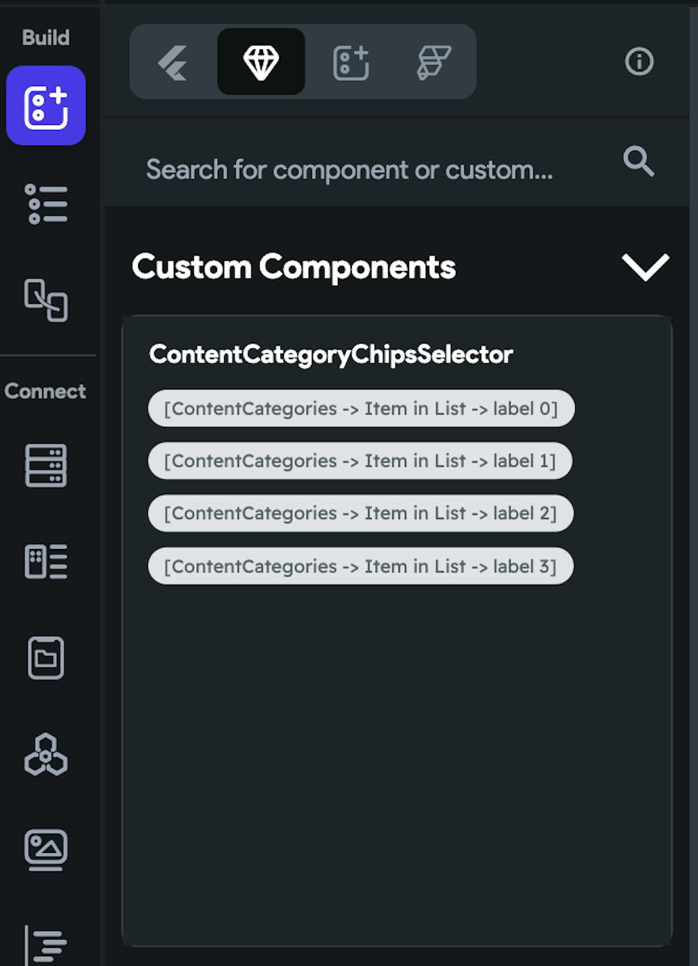 Custom component preview shows unfriendly UI when using dynamic values ...