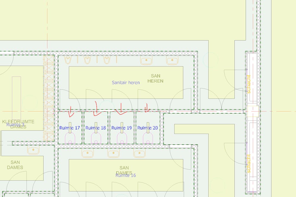 Select multiple rooms and set profile and settings for all selected rooms