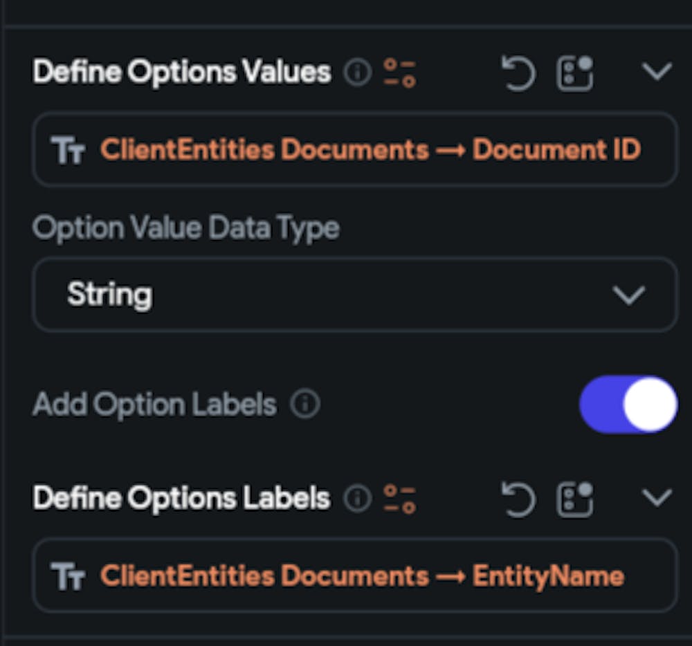 fliter a listview based on Document Reference from Dropdown selection