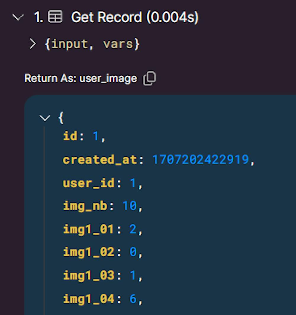 Transform text into variable