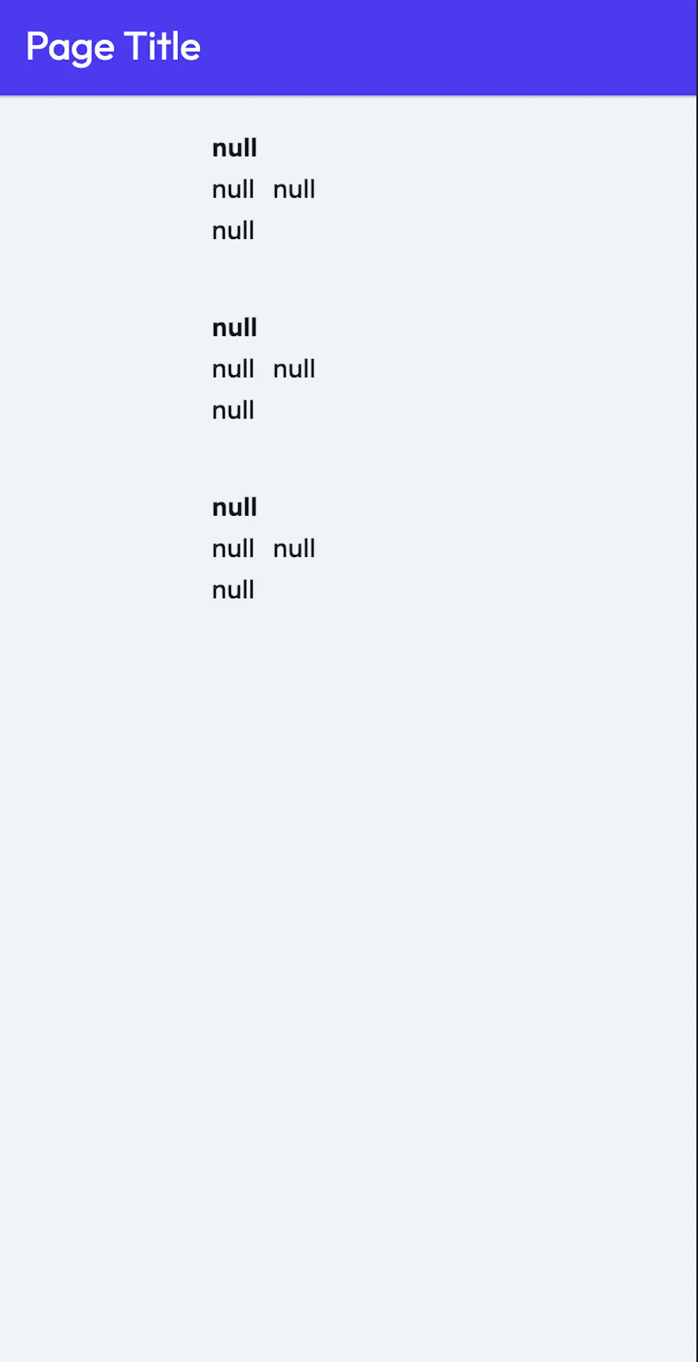 Flutterflow Showing All Data As Null