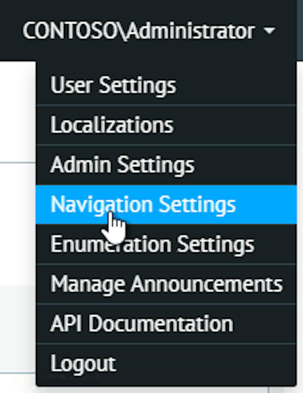 How To: Configure Navigation Settings