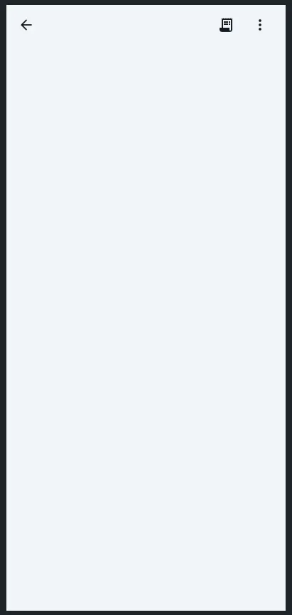 App page displays in blank for no apparent reason.