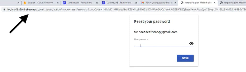 reset password in supabase