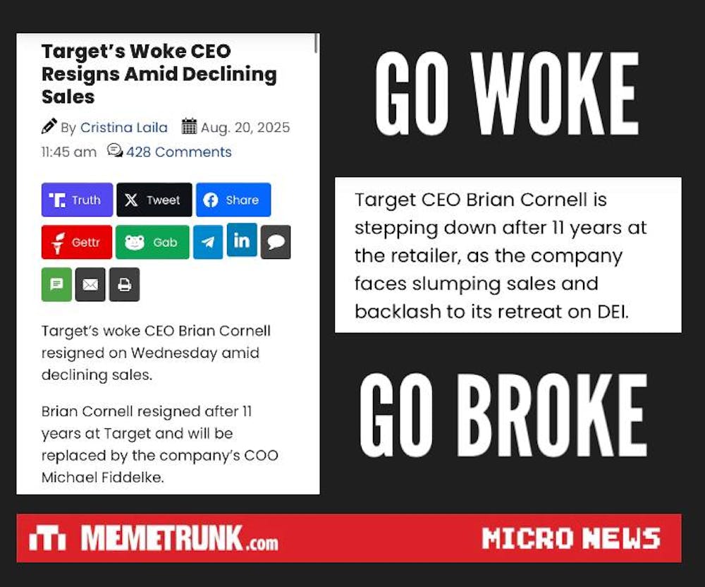 TARGET - GO WOKE GO BROKE