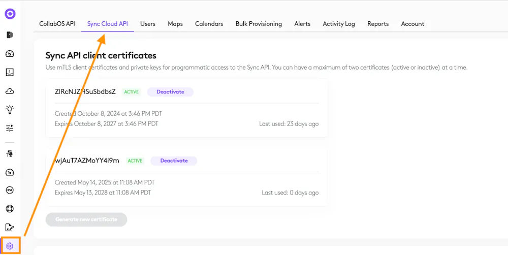 1.9 Getting Started - Sync Cloud API + Postman