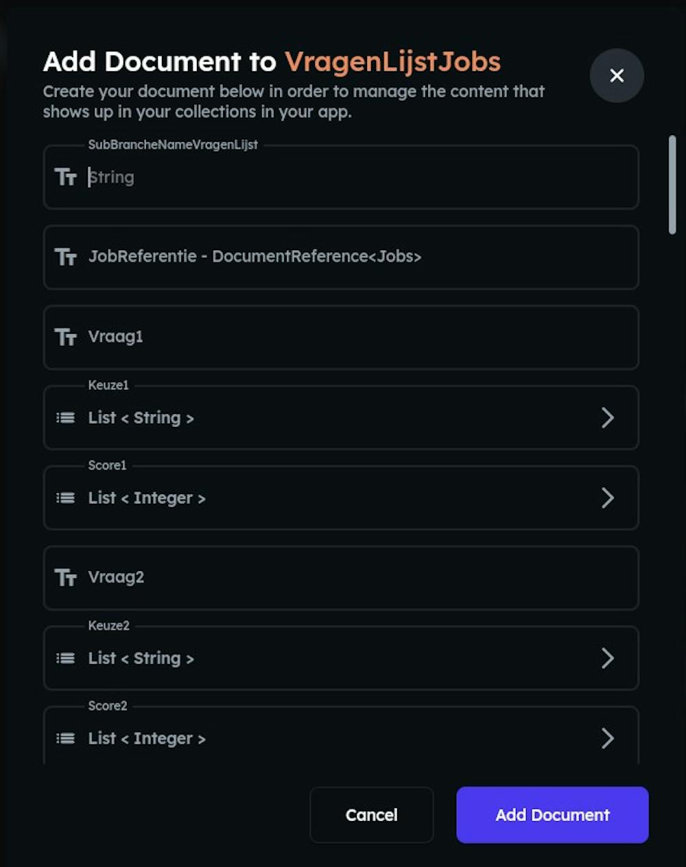 Database in flutterflow doesnt make a new record
