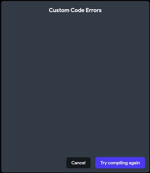 Cannot Create Custom widget Cannot Create Custom widget