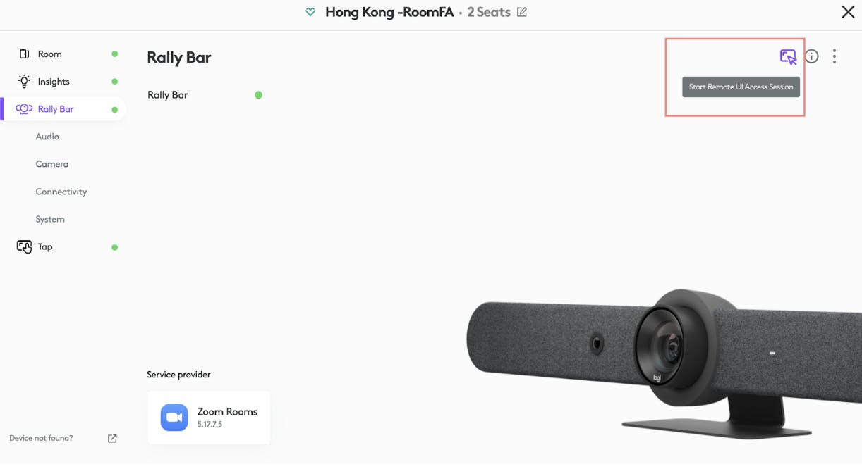 Getting started with Sync Remote UI Access