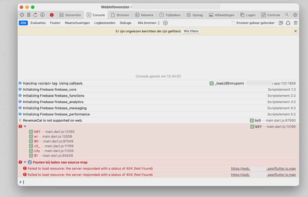 Web app not loading on mobile devices in the browser (no issue on laptop)