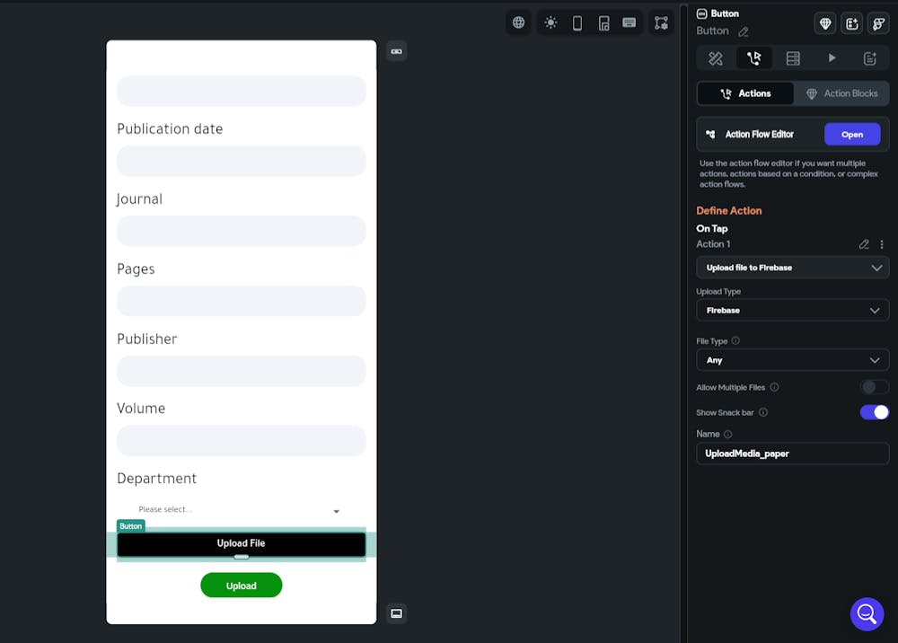 Upload File To Firebase Storage 
