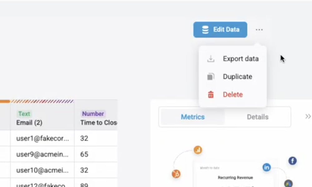 How To Export Data Into A Csv File From Databox