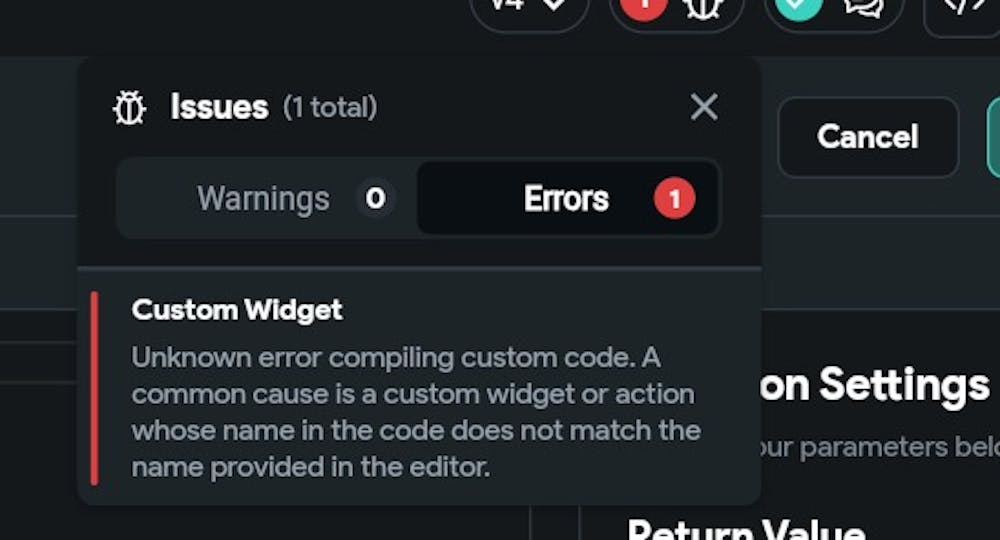Custom code problem