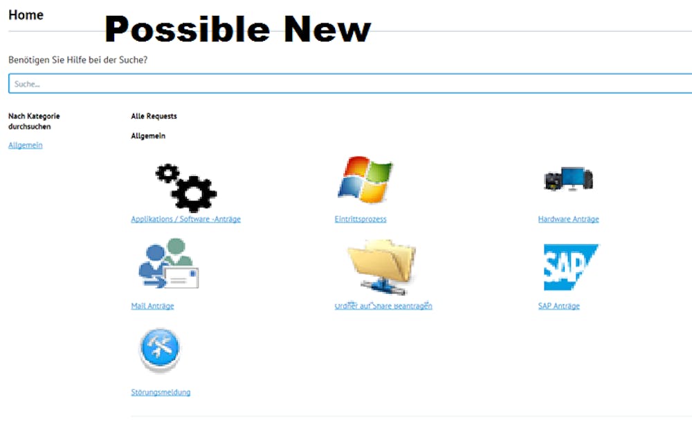 Home Layout Change to Large Icon for Offering