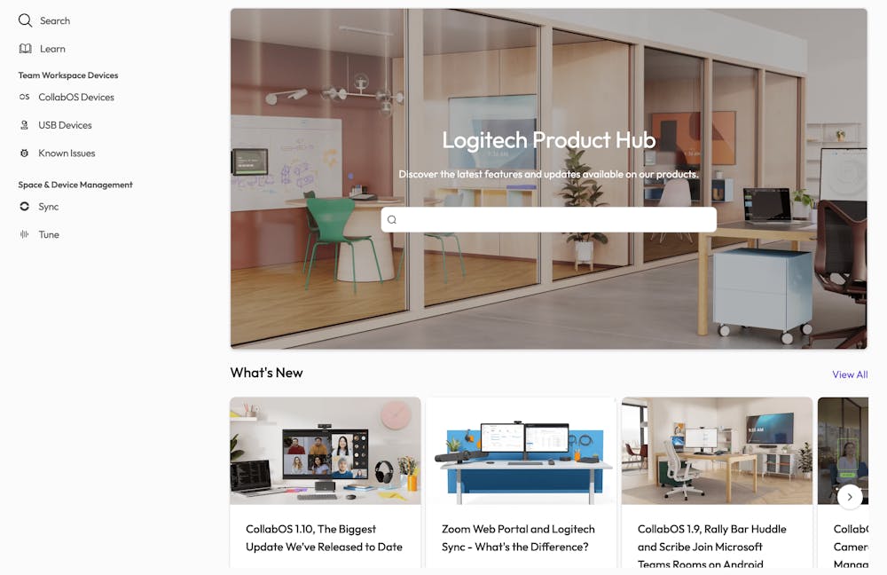 Logitech CollabOS Devices Release Notes