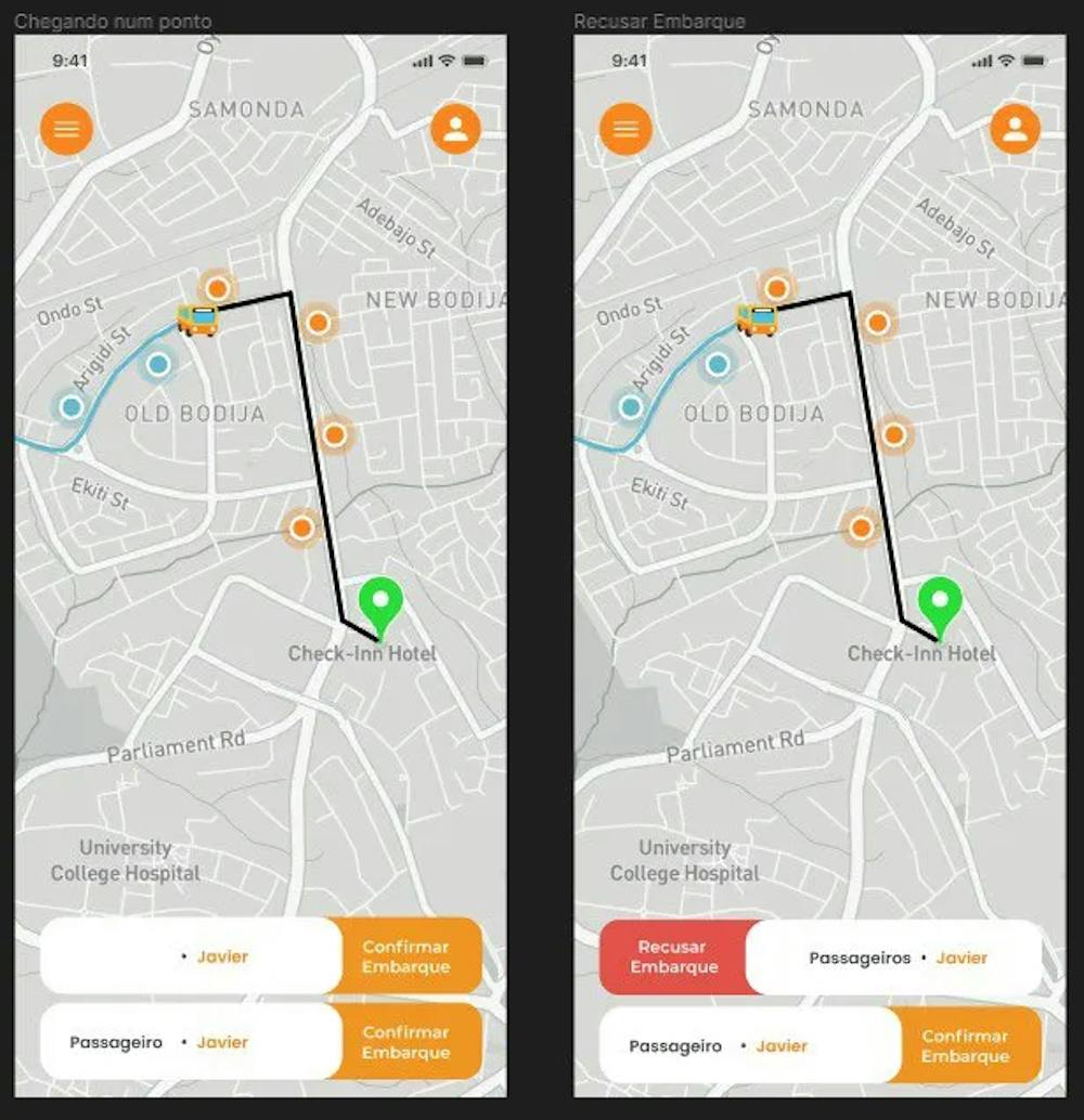 Custom map with custom markers, polygons and routes.
