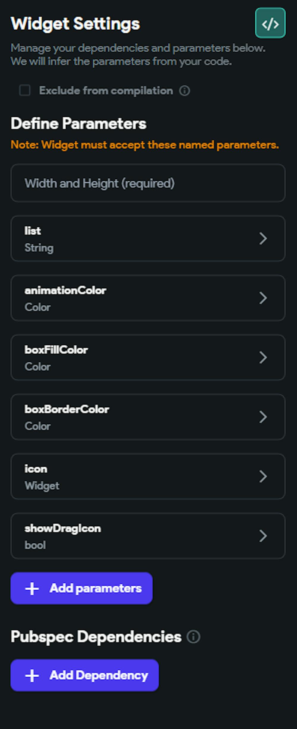 Reorderable List View