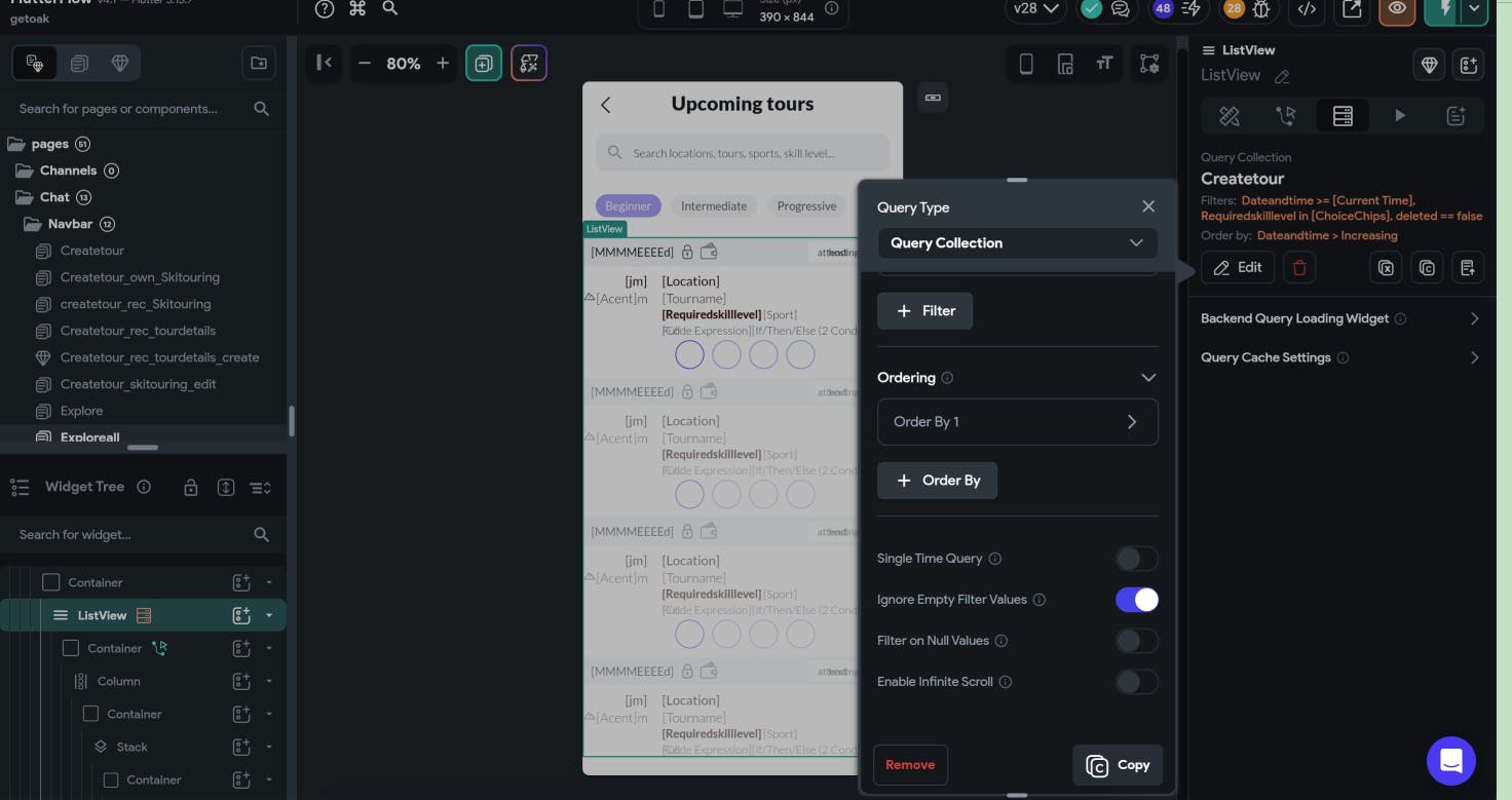 Listview don't lock position when navigating back to page with listview
