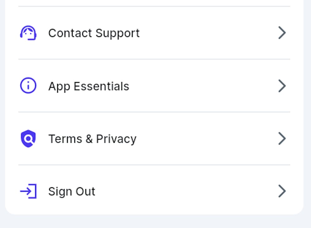 Components in a custom alert popup naviagtion issues
