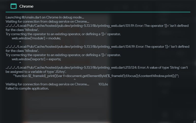FF new version error local run