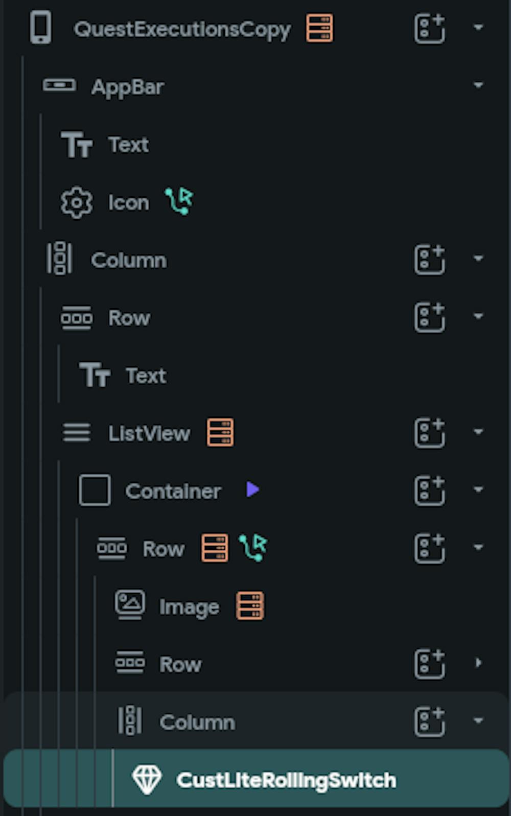 How to prevent unwanted animations to trigger from custom widget