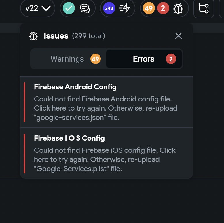 Could not find Firebase Android config file Could not find Firebase Android config file