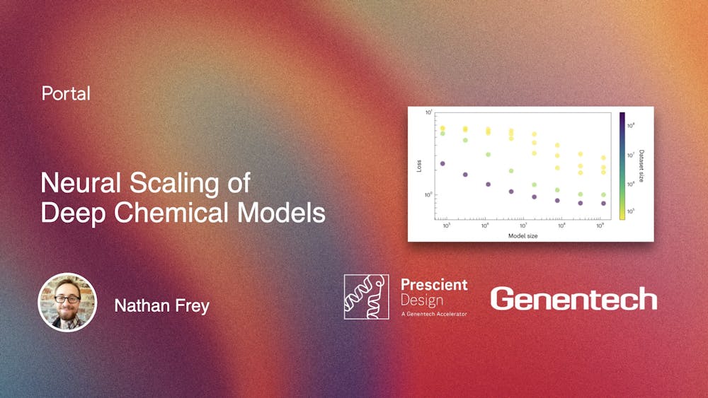 Neural Scaling of Deep Chemical Models
