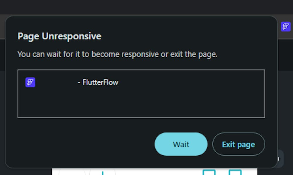 FlutterFlow keeps freezing and unresponsive since latest Chrome ...