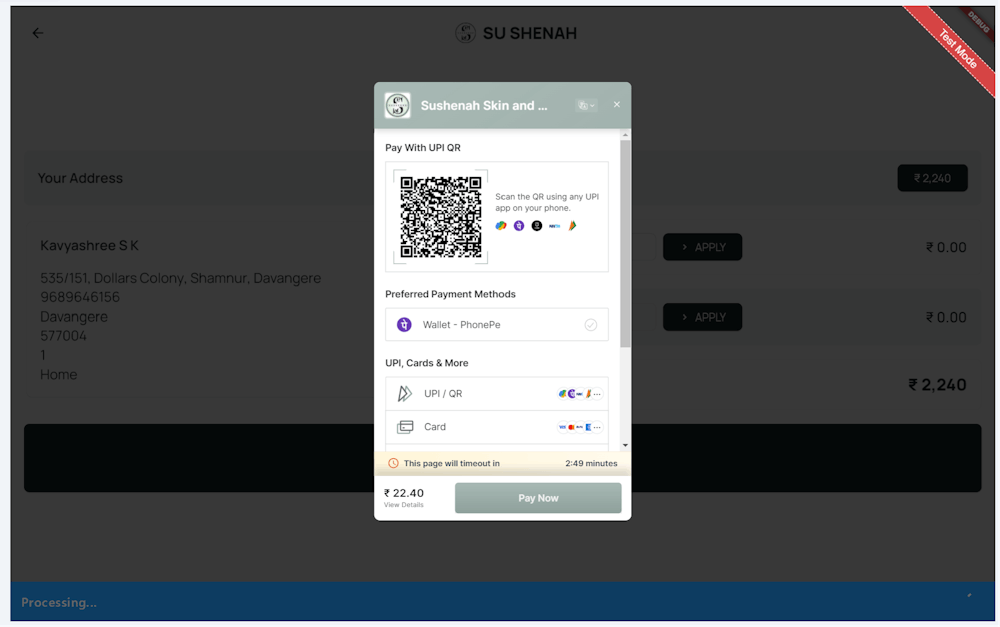 RazorPay Integration Issue