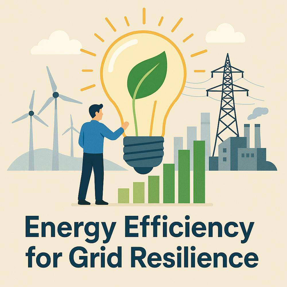 Energy Efficiency for Grid Resilience