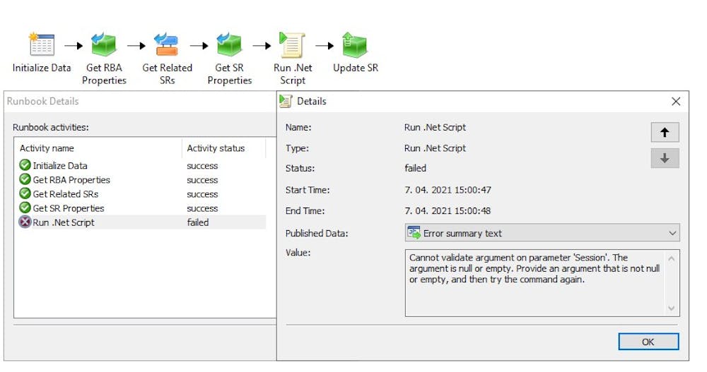 .net script with Powershell