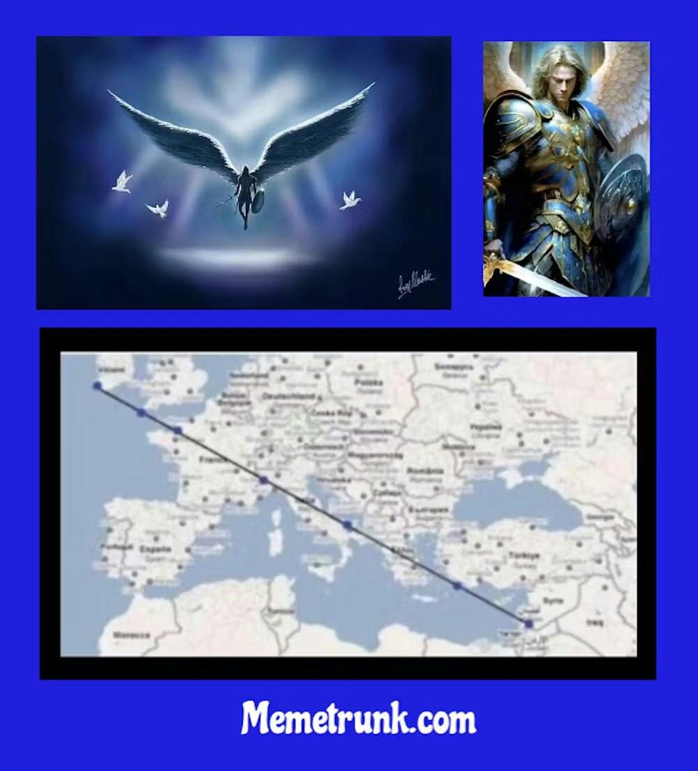 The Ley Line of St Michael