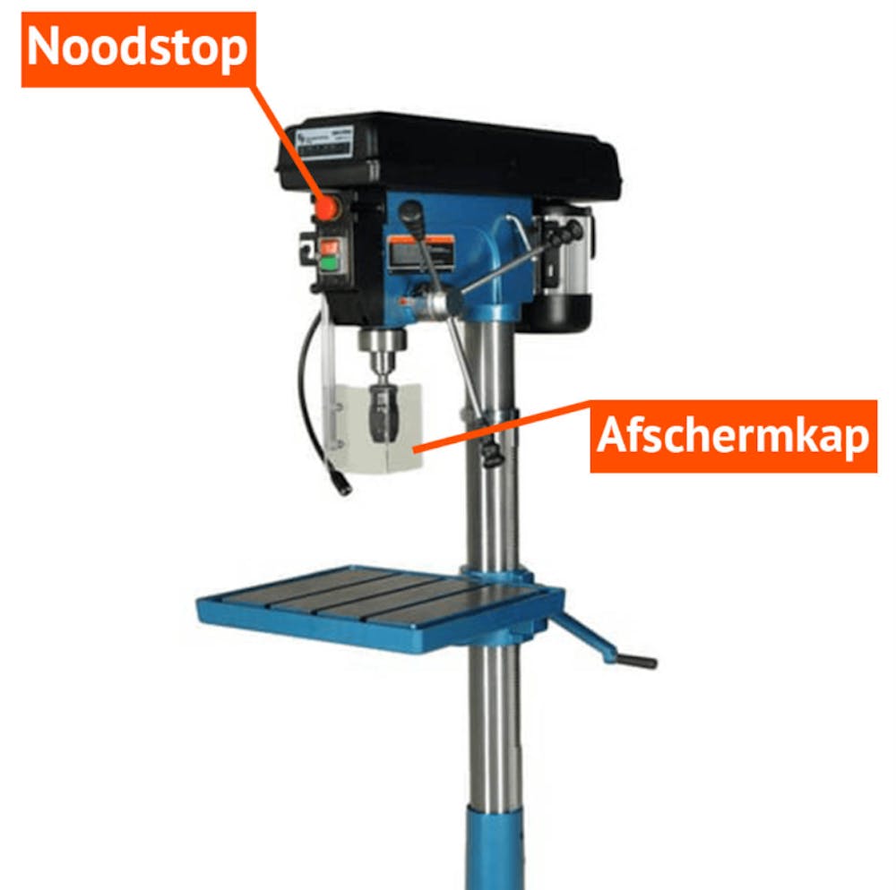 Zo gebruik je een kolomboormachine veilig | Teqlink