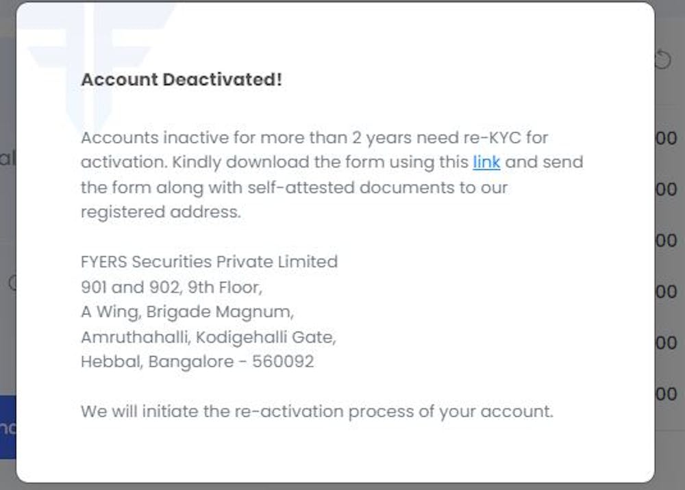 My account was inactive for 2 years now i want to reactivate it