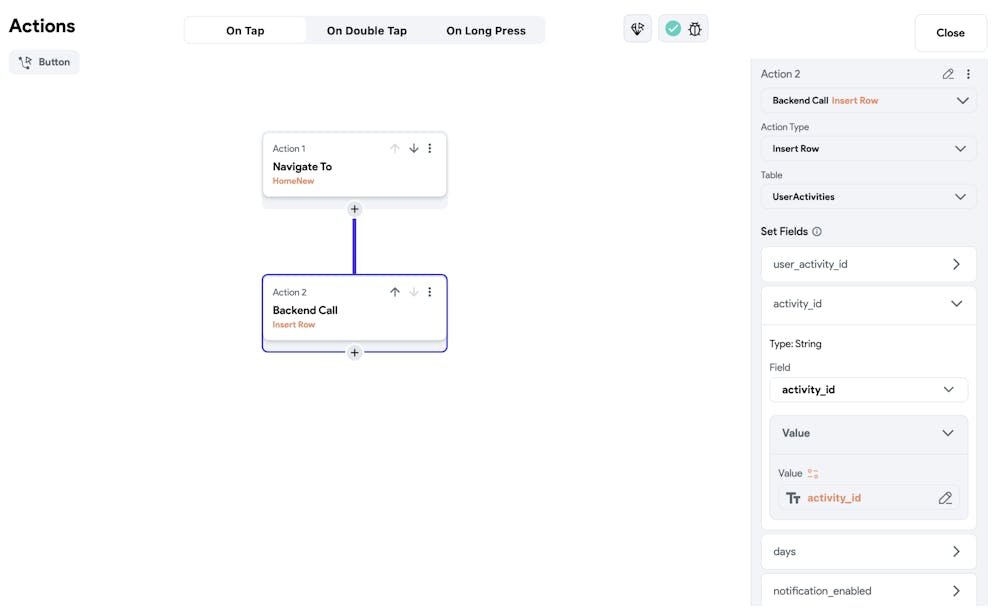 Cant get Inserting Row in Supabase to work?