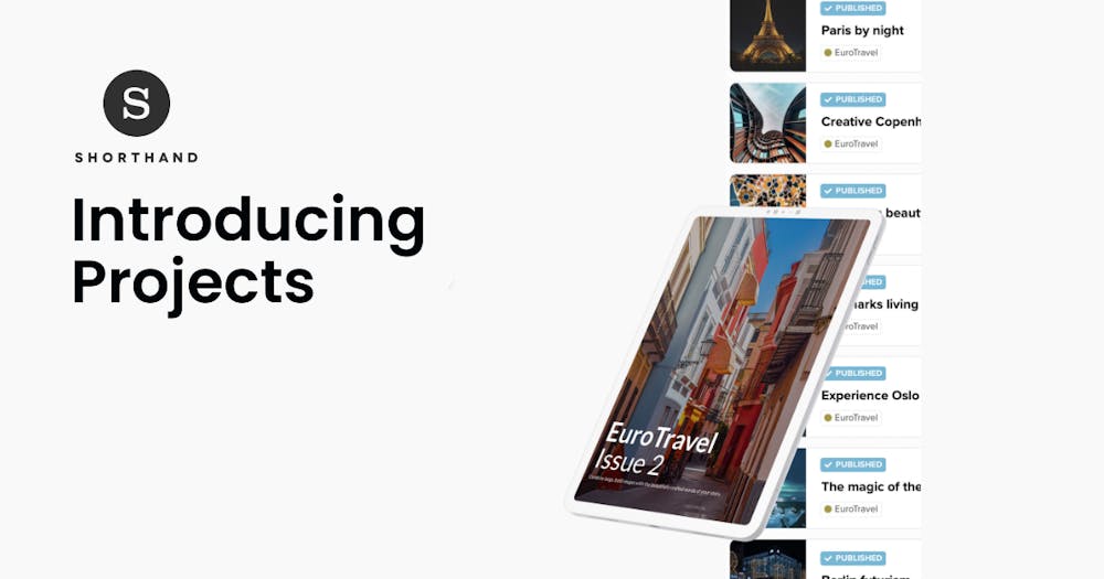 Introducing: Projects. ⚡️