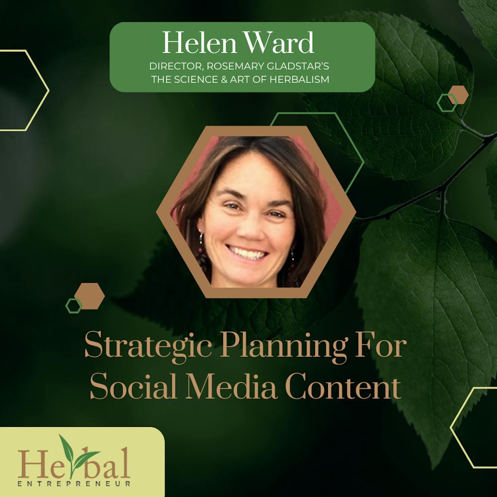 Strategic Planning For Social Media Content with Helen Ward