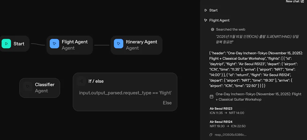 OpenAI Agent Builder 첫 발 내딛기