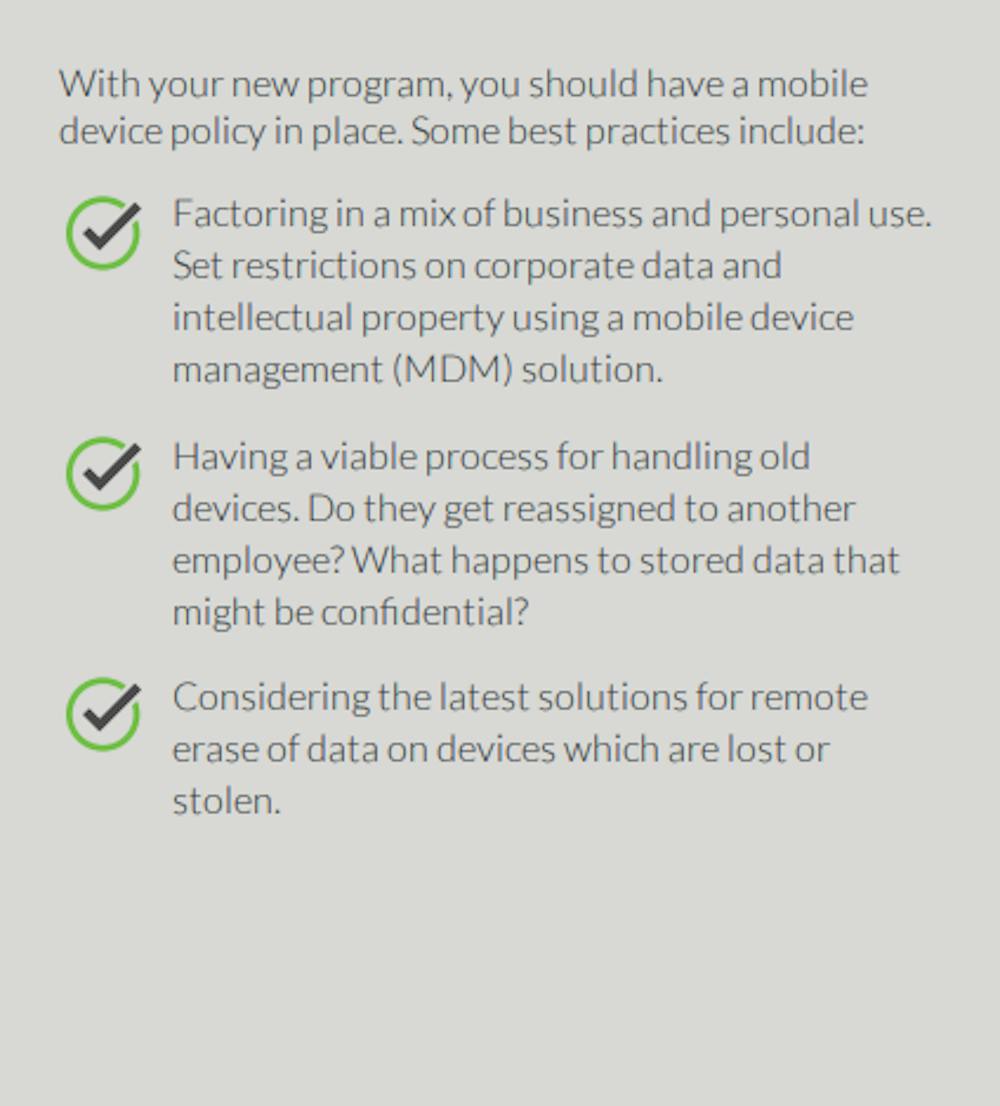 Building a Device Choice Program - Financial Services