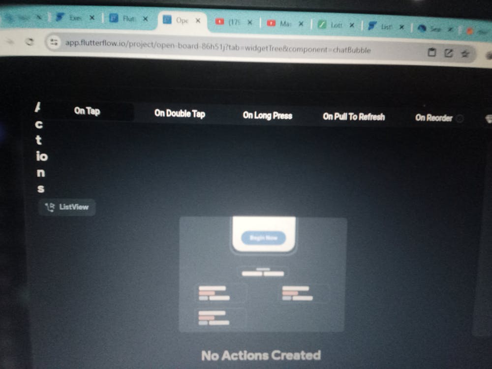 Realtime changes on database table reflecting on UI